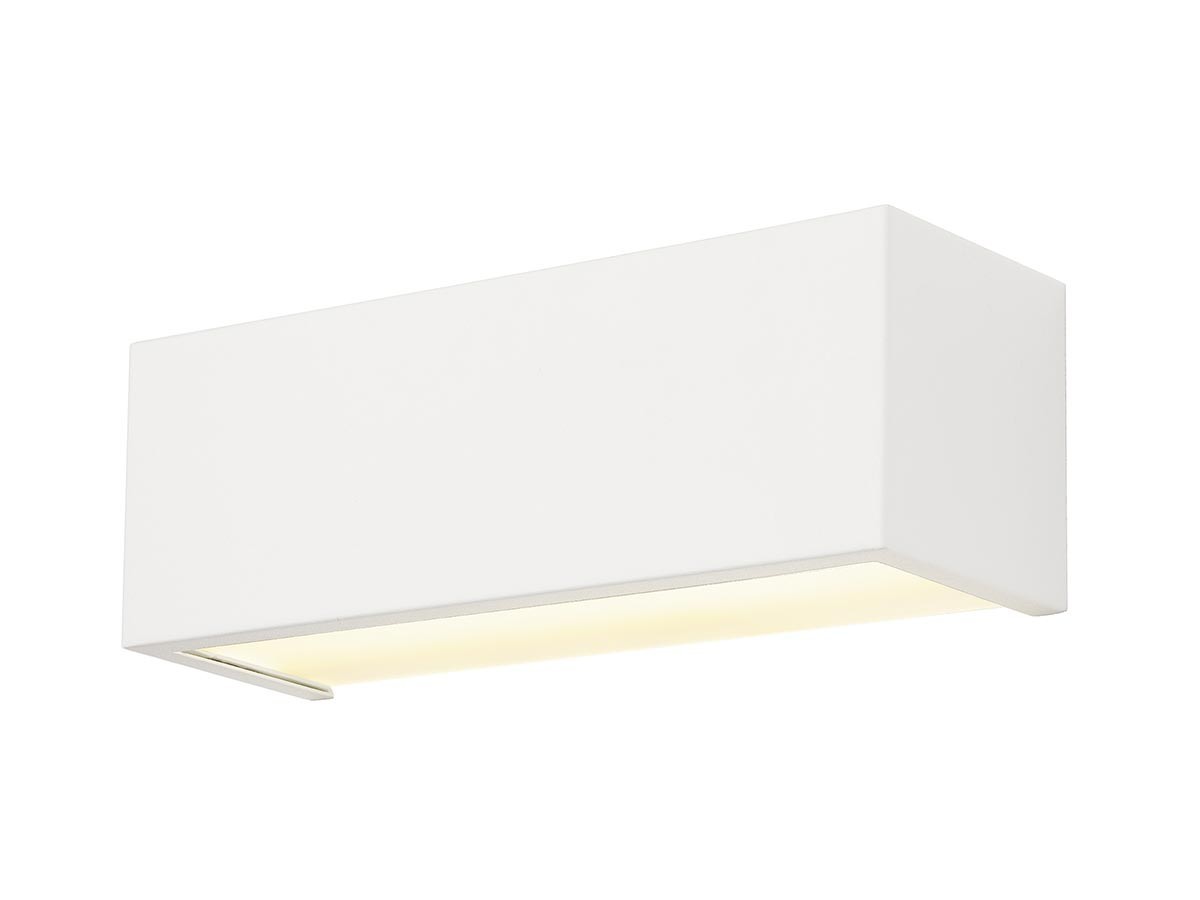 Applique murale intérieure LED éclairage haut et bas Chrombo SLV, blanc ...